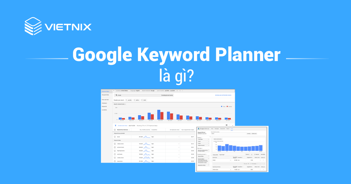Cách sử dụng Google Keyword Planner nghiên cứu từ khóa chi tiết