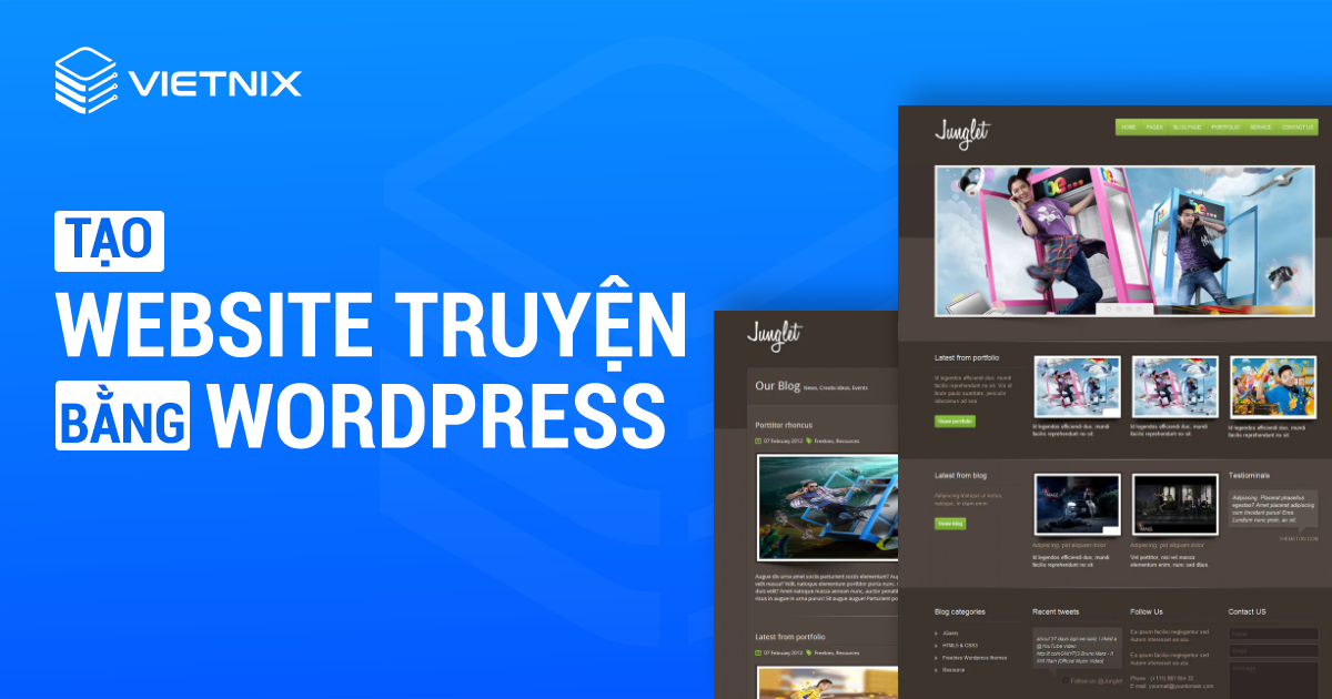 Hướng dẫn tạo website truyện bằng WordPress đơn giản