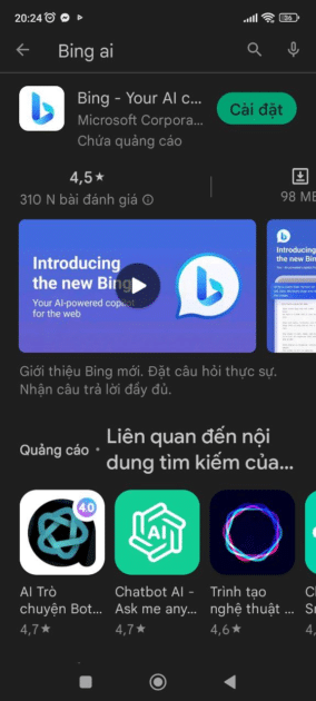 Bing AI là gì? Cách sử dụng và tính năng nổi bật của Bing AI