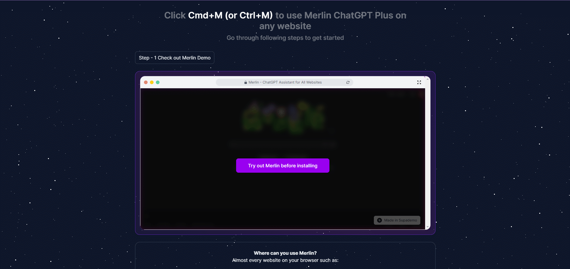 Merlin ChatGPT là gì? Cách sử dụng và cài đặt Merlin ChatGPT