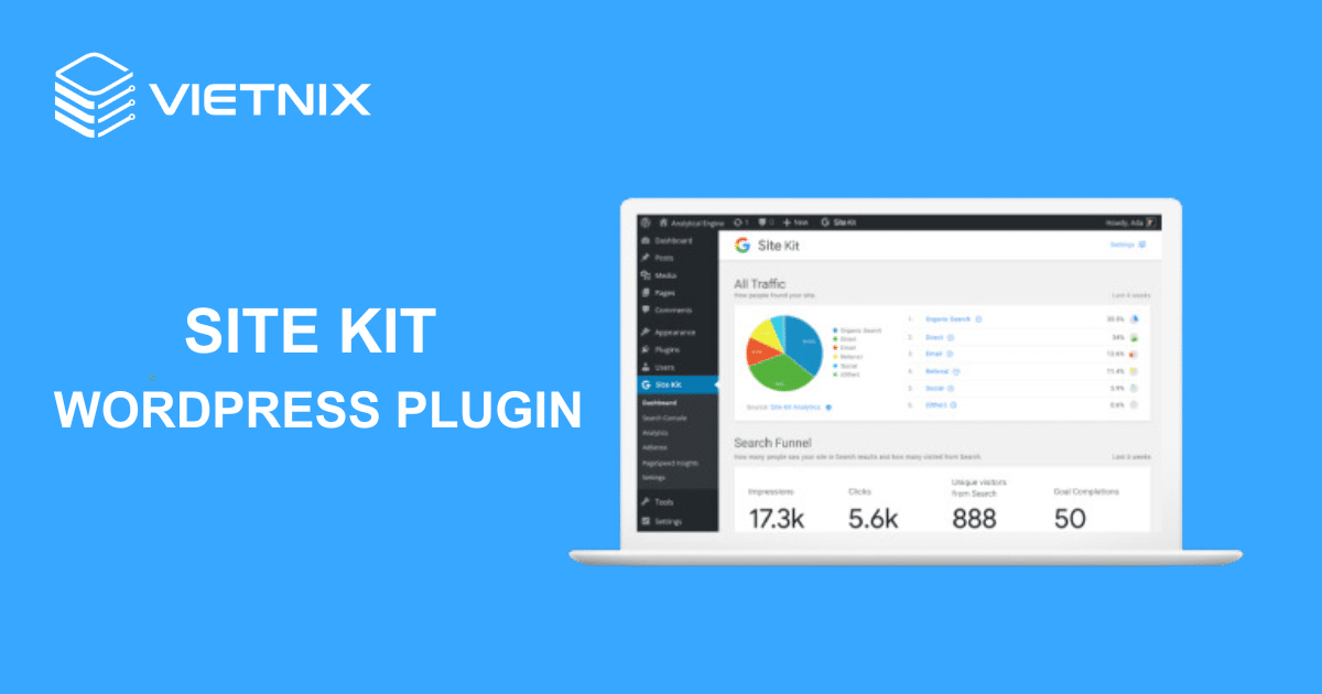 Cách thiết lập plugin Google Site Kit vào WordPress đơn giản