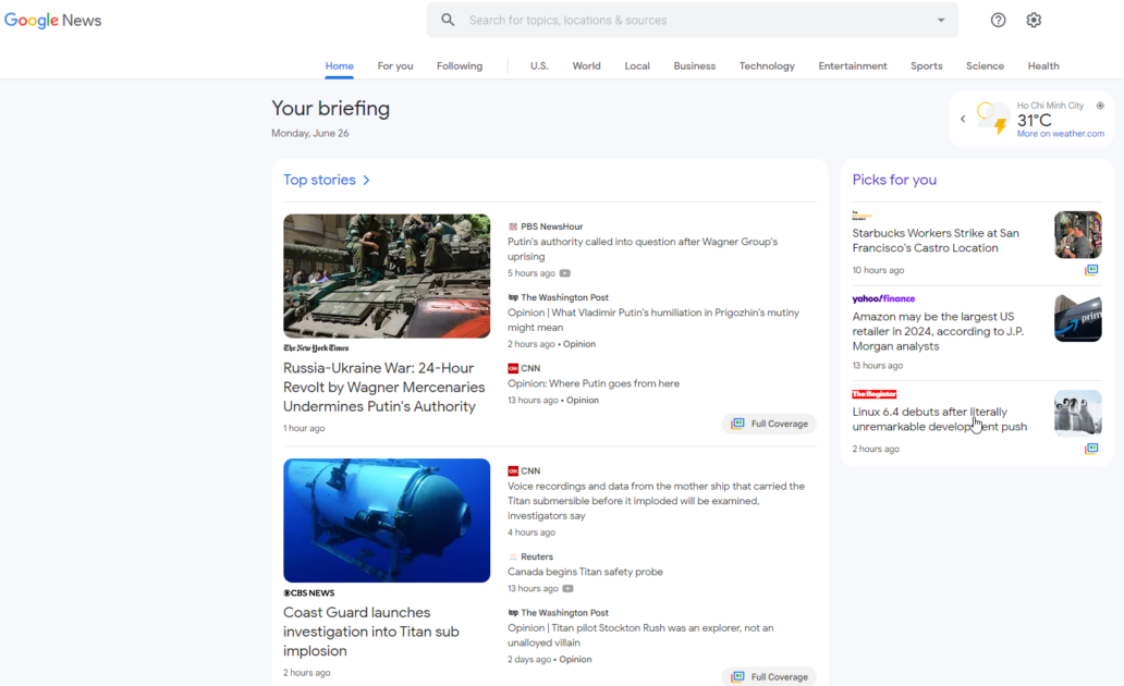 Cách đăng ký Google News cho website mới nhất hiện nay