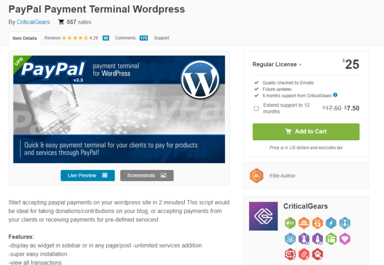 Cập nhật cách tích hợp Paypal vào WordPress mới nhất 2026