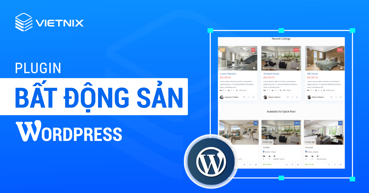 10 plugin bất động sản WordPress tốt nhất không thể bỏ qua