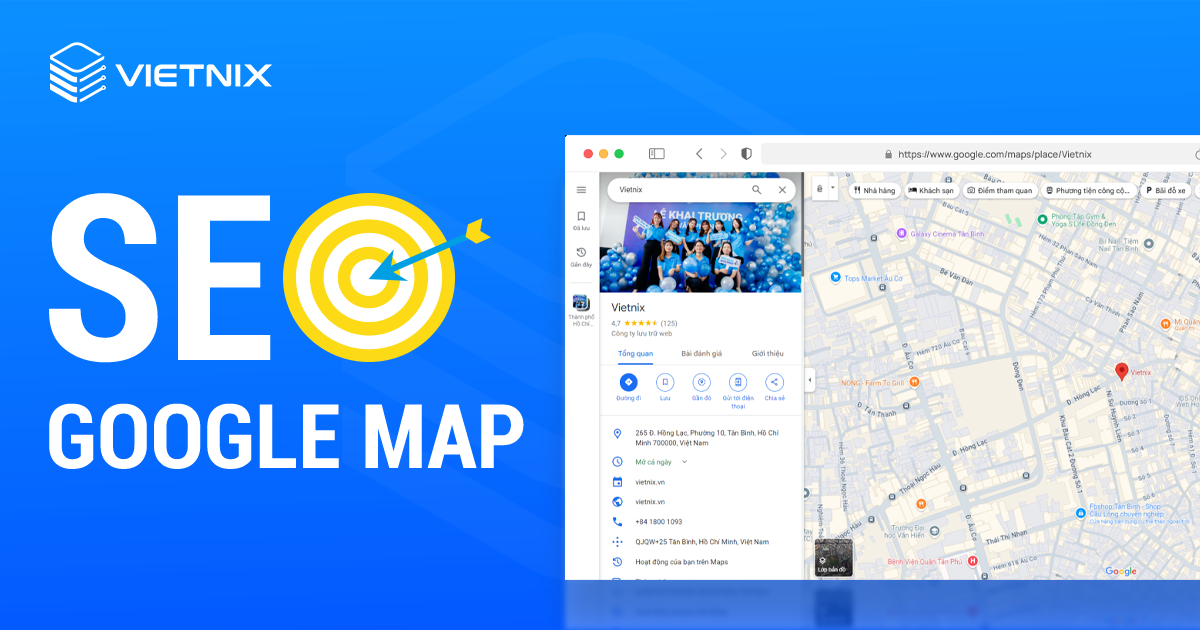 Cách SEO Google Maps lên top bền vững và hiệu quả nhất 2025
