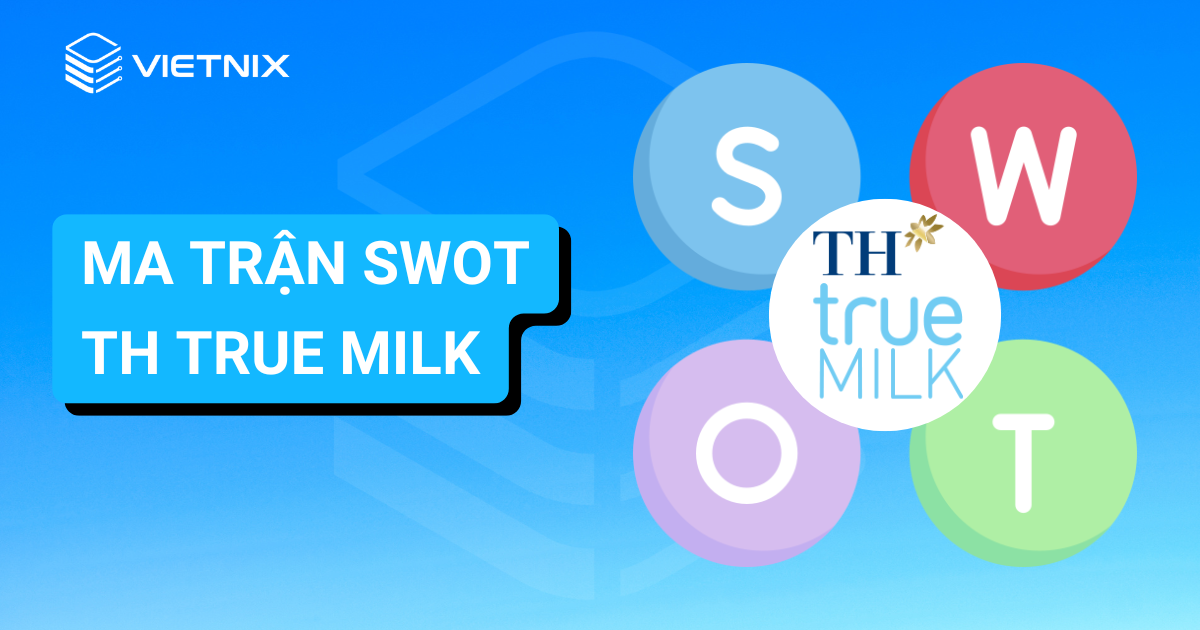 Phân tích Ma trận SWOT của TH True MILK chi tiết 2025