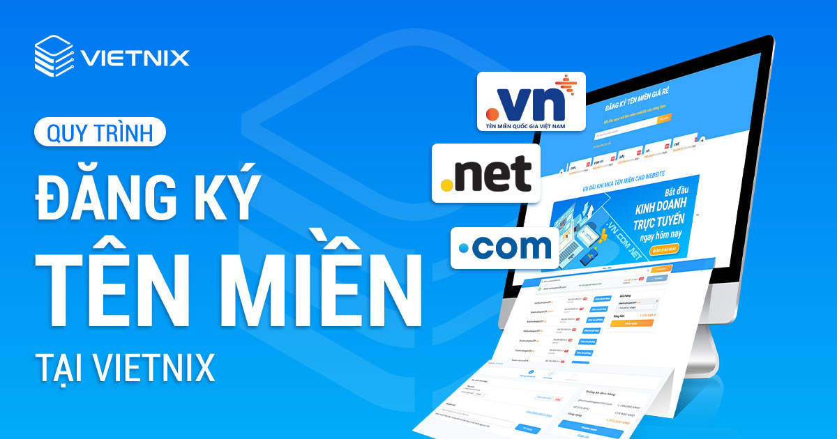 Quy trình đăng ký tên miền tại Vietnix