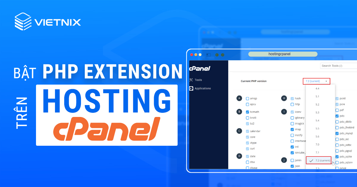 4 bước bật PHP Extension trên hosting cPanel nhanh chóng