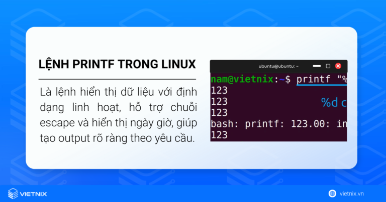 Hướng dẫn sử dụng lệnh printf trong Linux hiệu quả nhất