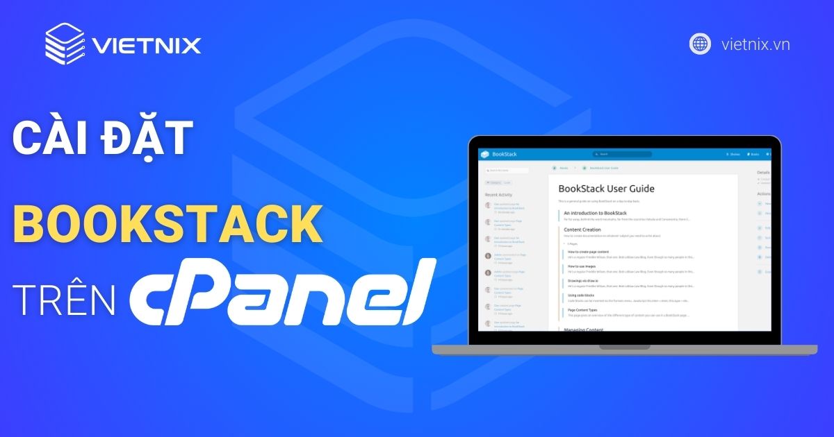 4 bước cài đặt BookStack trên cPanel