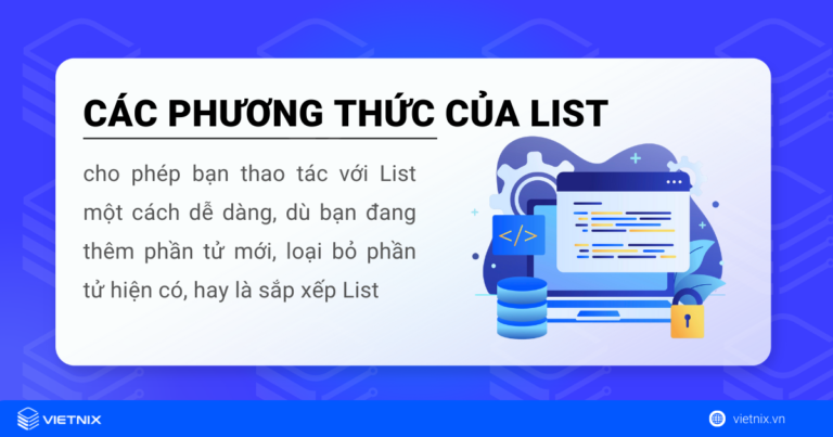 Khám phá tất cả phương thức của list trong Python