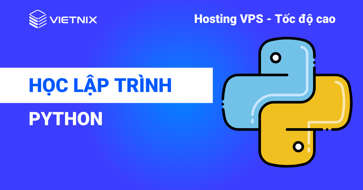 Học Lập Trình Python Online | Vietnix