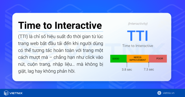 Time to Interactive (TTI) là gì? Nguyên nhân và vai trò TTI