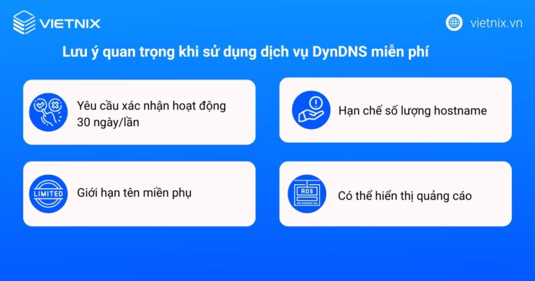 Hướng dẫn gia hạn & đăng ký tên miền DynDNS miễn phí từ A-Z