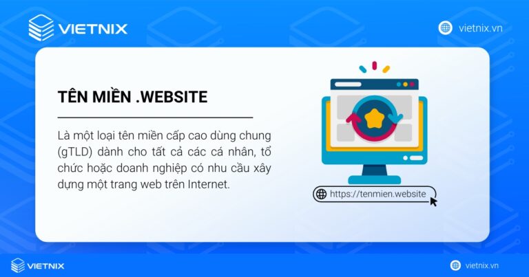 Tên miền .website là gì? Nên mua tên miền .website ở đâu?