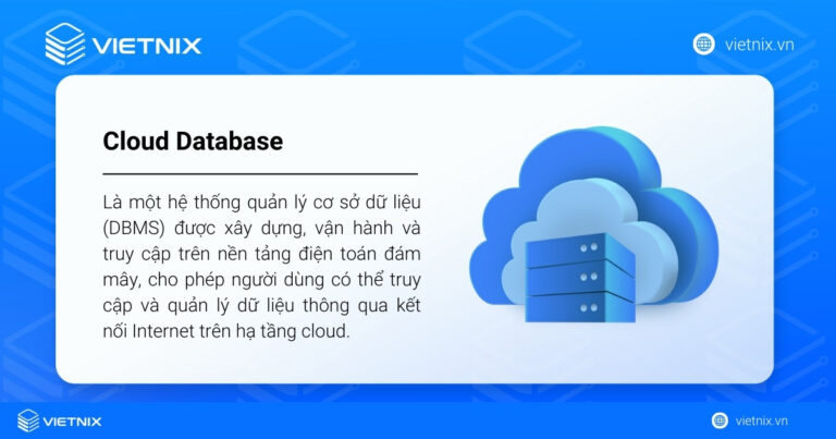 Cloud Database là gì? Lợi ích và cách thức hoạt động