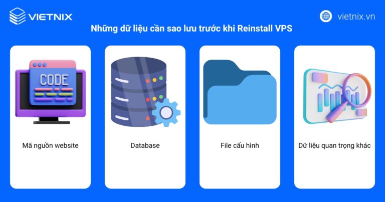 Hướng dẫn cách reinstall VPS chi tiết, an toàn
