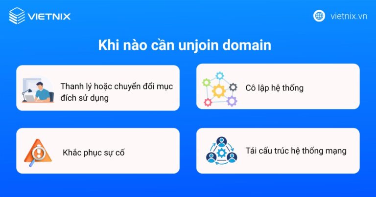 Unjoin Domain là gì? Cách Unjoin Domain trên Windows 10/11