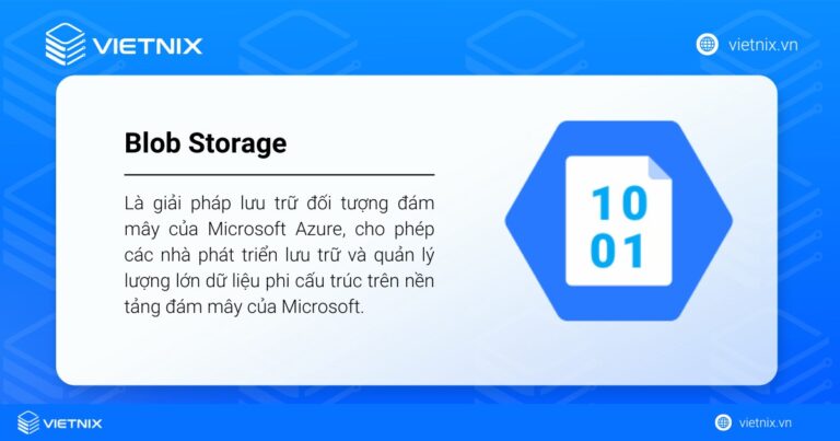 Blob Storage là gì? Tổng quan kiến thức về Azure Blob Storage