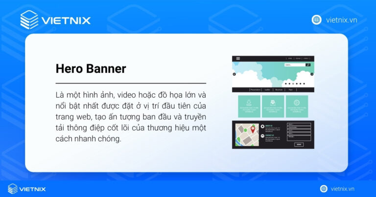 Hero Banner là gì? Tầm quan trọng và nguyên tắc thiết kế