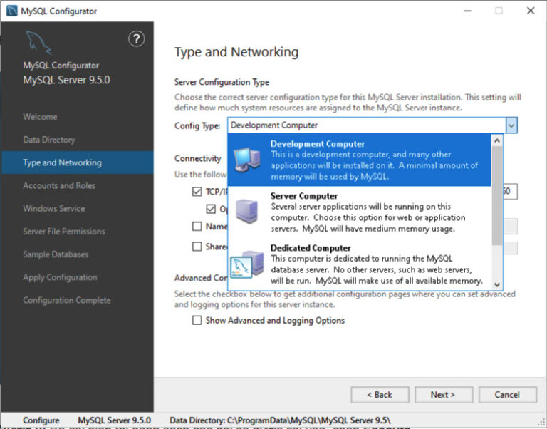 Cách cài đặt MySQL trên Windows Server chi tiết, nhanh chóng
